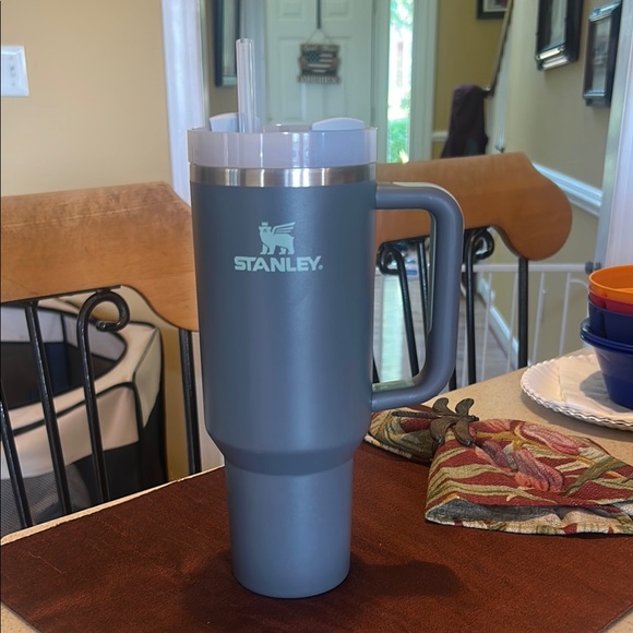 Stanley | Kitchen | Stanley Gray Tumbler With Handle | Poshmark